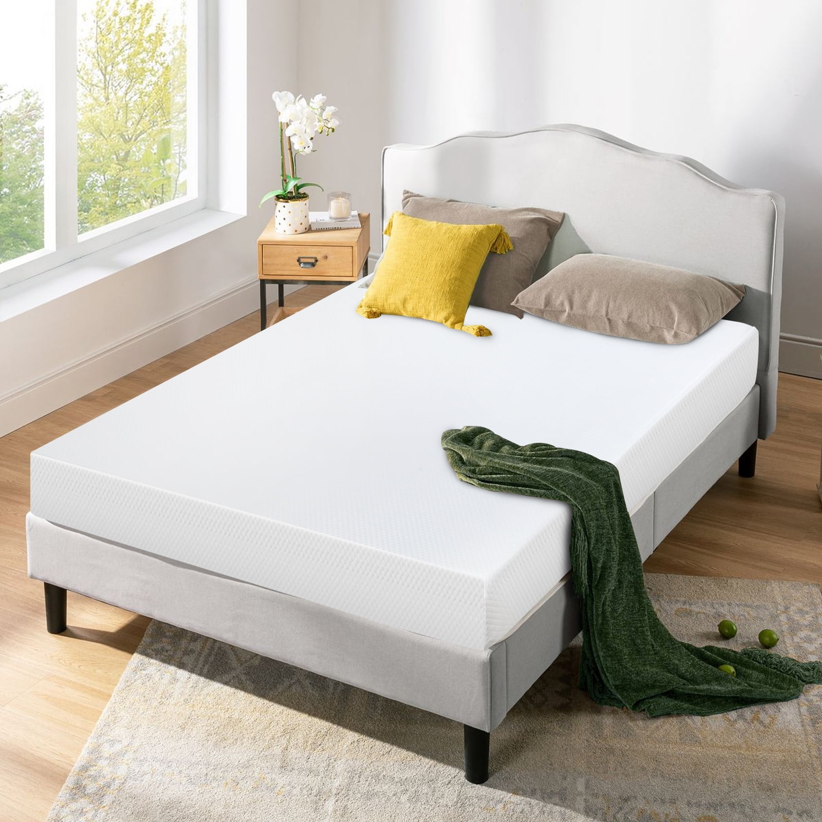 NiamVelo Queen Size Mattress, 8 inch Gel Memory Foam, CertiPUR-US ...