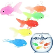Unique Bargains 3pcs Aquarium Fish Tank Plastic Floating Goldfishes ...
