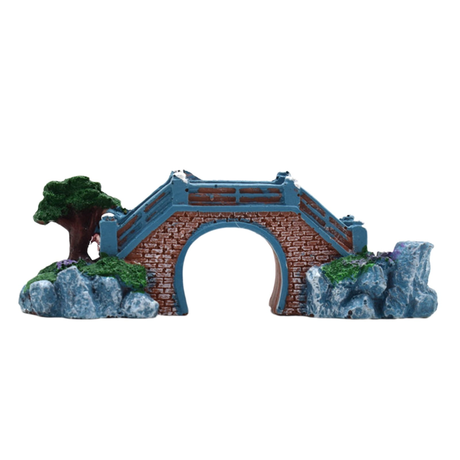Niaviben Aquarium Decorative Arch Bridge, Fish Tank Aquarium Landscape ...