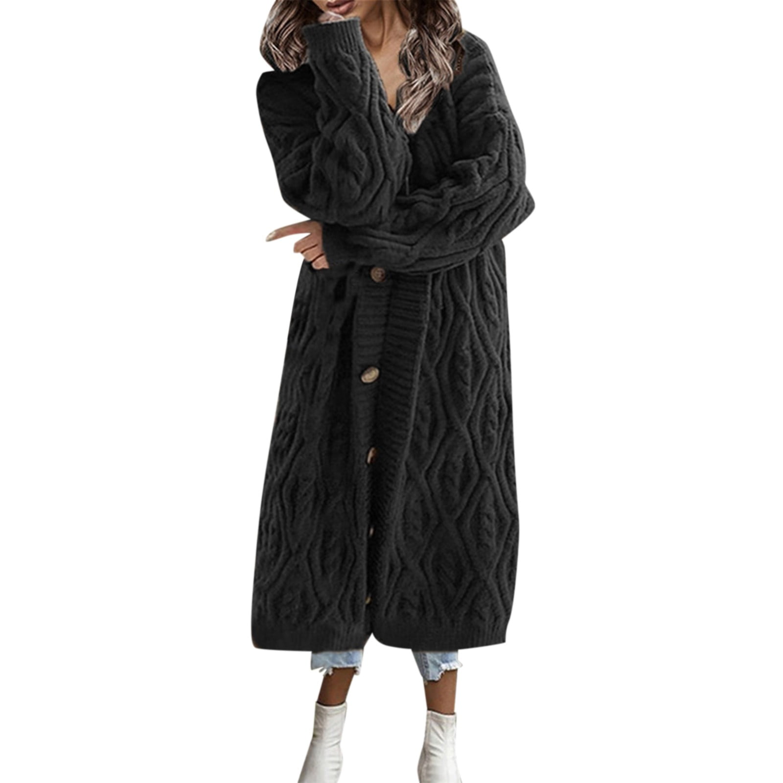 Niaviben Crochet Cardigan Long Cardigan Floor Length Cardigans for ...