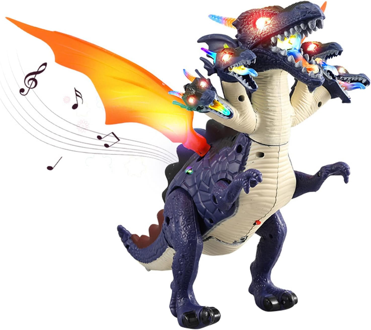 Niaviben Novelty funny toy Electric Walking Dinosaur Toy For Kids Light ...