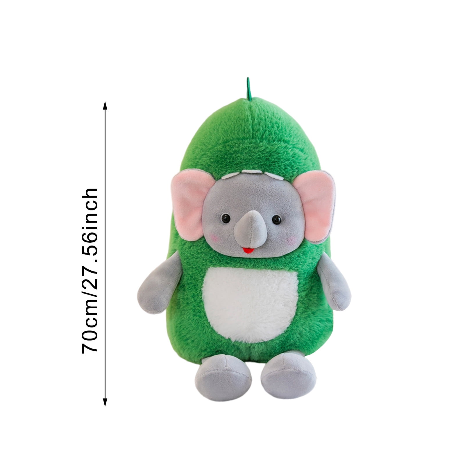 Niaviben Plush toy Bunny Stuffed Animal Reversible Strawberry Bunny ...