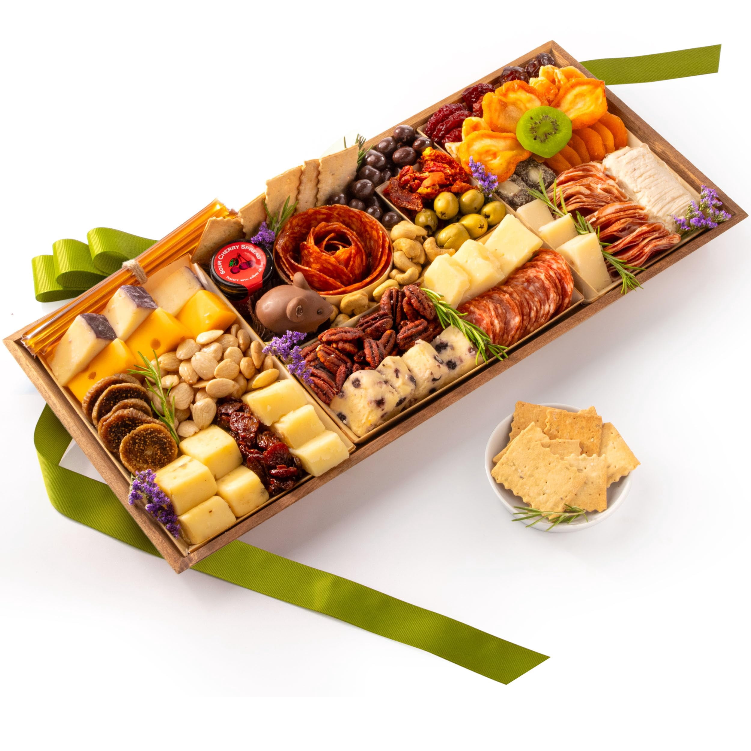 Nibble Charcuterie Premium Meat IEF31 & Cheese Board, Ready to Serve ...