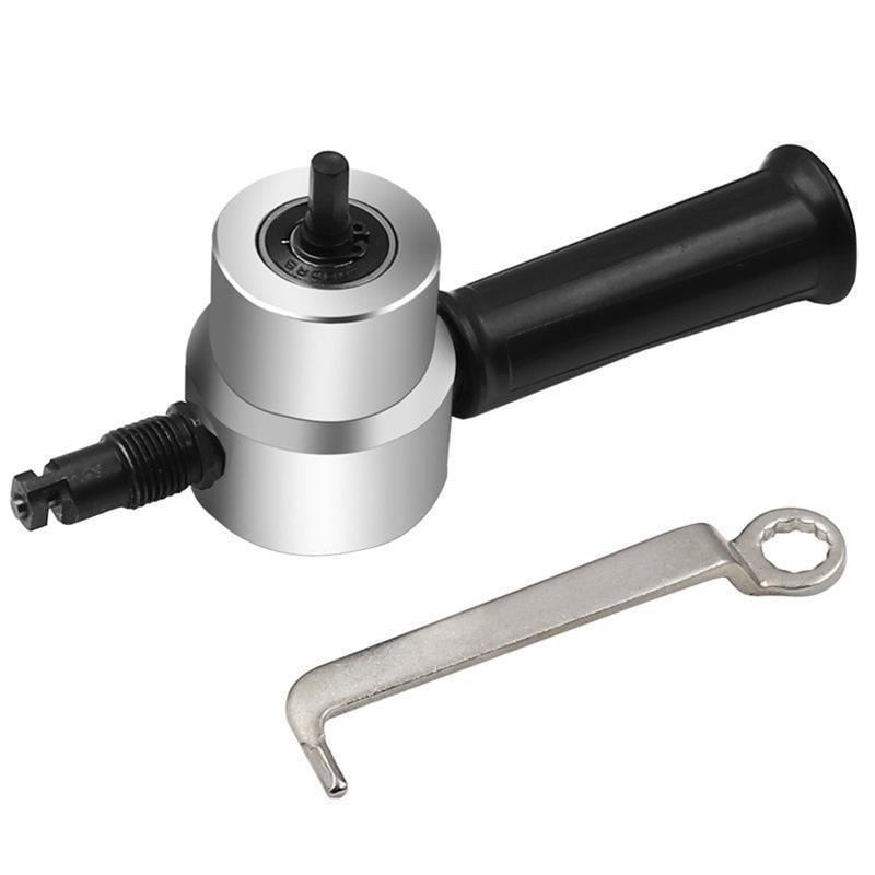 Nibble Metal Cutting Double for Head Sheet Cutter Drill Attachment Free Power To - Walmart.com