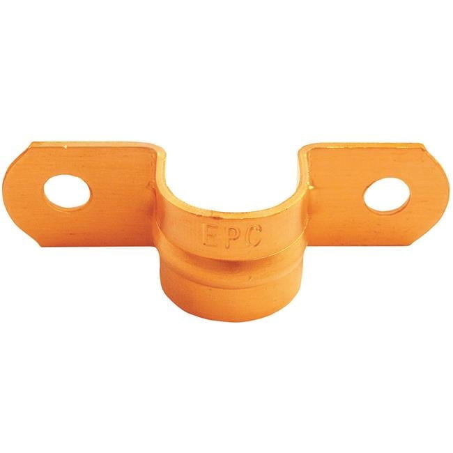 Manufacturer Varies Tube Strap,Two-Hole,Copper,PK5 U624 3/8 - Walmart.com