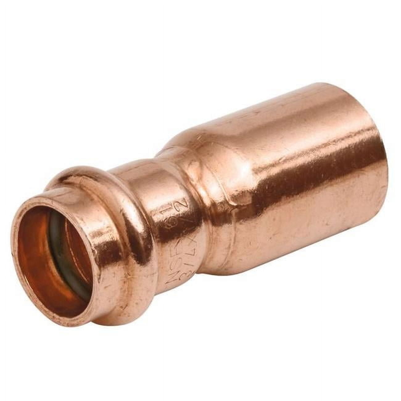 Nibco 4025826 1.5 FTG x 1.25 in. D Press Wrought Copper Adapter ...