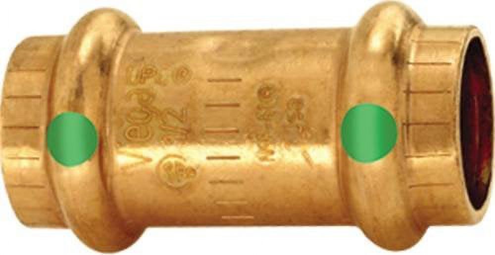 Nibco 9001450PCU 1 In. Press by Press Copper Pipe Coupling - Quantity 1 ...