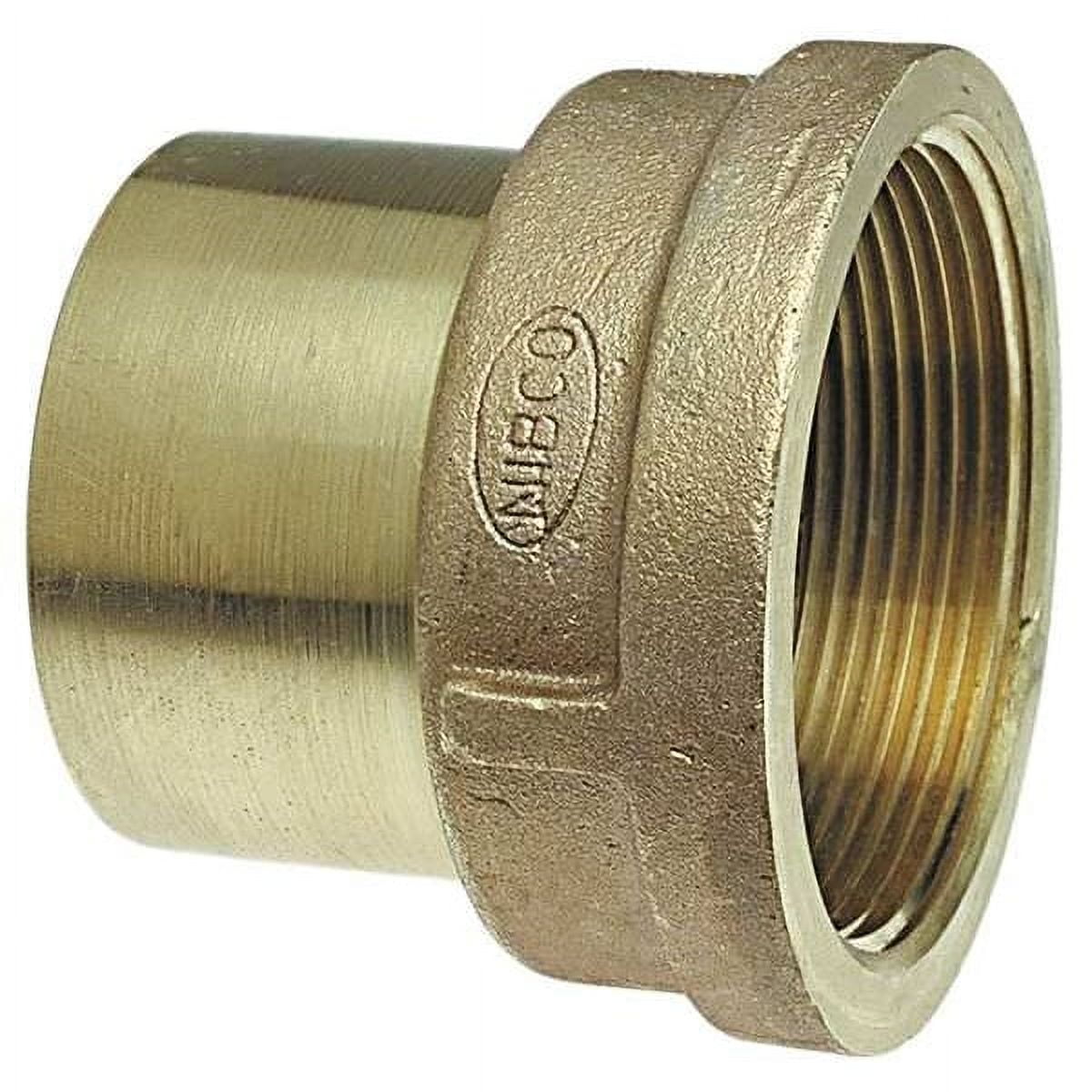 Nibco Adapter,LL Cast Bronze,3/4" Tube,CxFNPT 7032RLF-3412 - Walmart.com