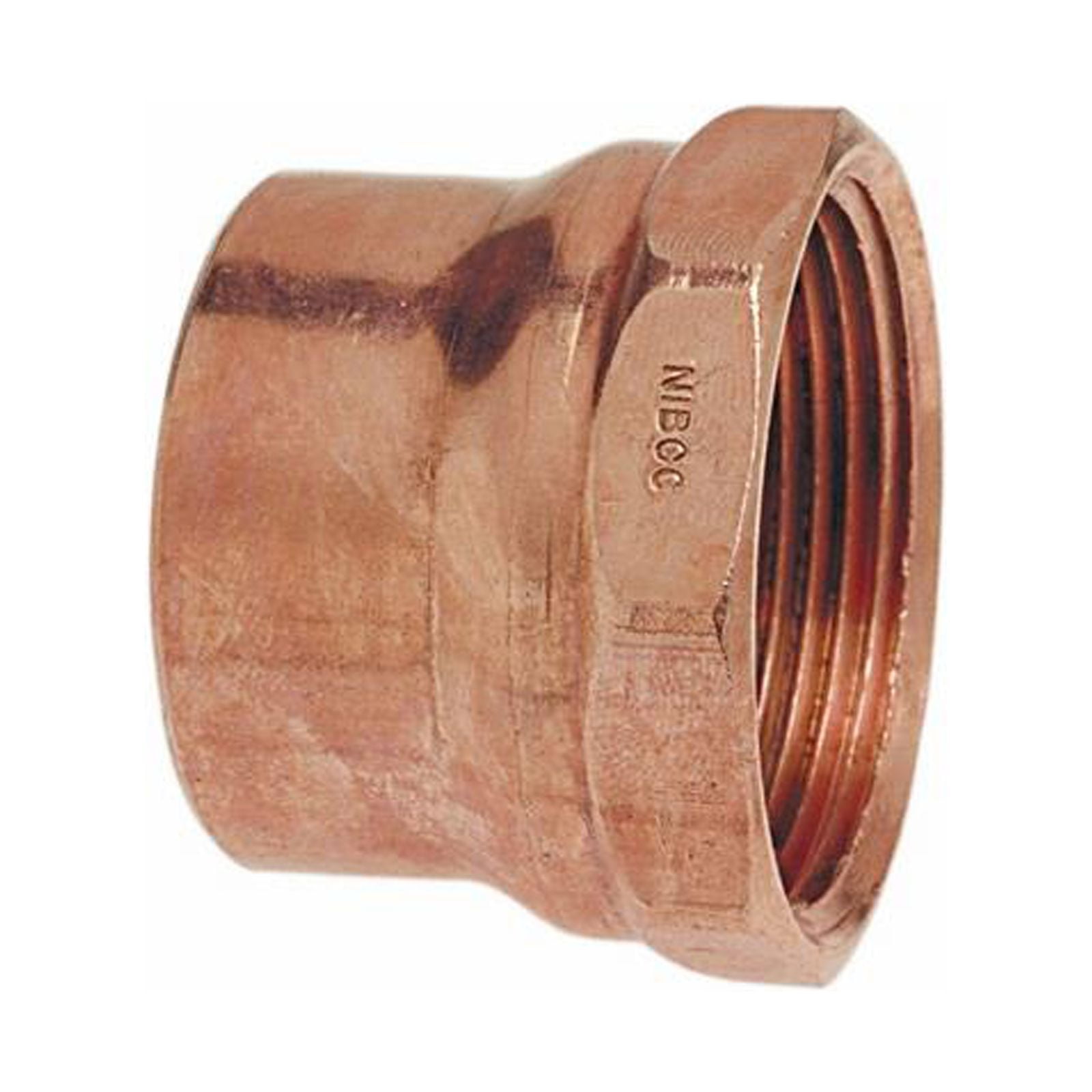 Nibco W00170T Copper Pipe DWV Adapter, 1-1/2 In. CxF - Quantity 1 ...
