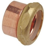 Nibco Adapter,Wrot Copper,1-1/2" Tube,CxSJ 9017 11/2X11/2 - Walmart.com