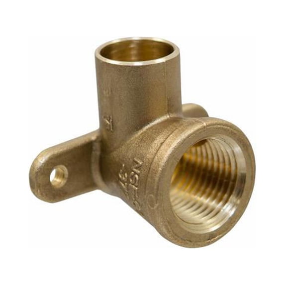 Nibco BF0185LC Copper Pipe Drop Ear Elbow, 90 Degrees, Copper, 3/4 In ...