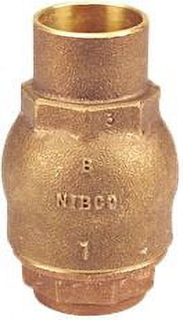 Nibco Check Valve Sweat 3/4 In., Lead Free - Walmart.com