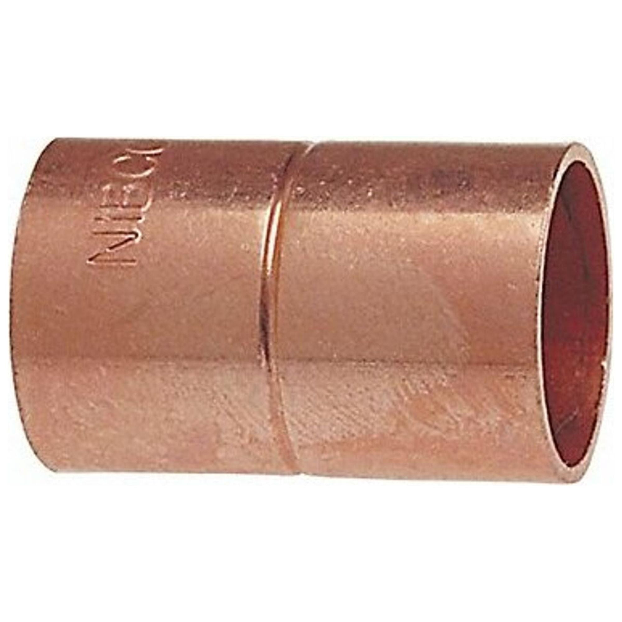 Nibco Coupling with Stop,Wrot Copper,1",CxC 600RS 7/8 - Walmart.com
