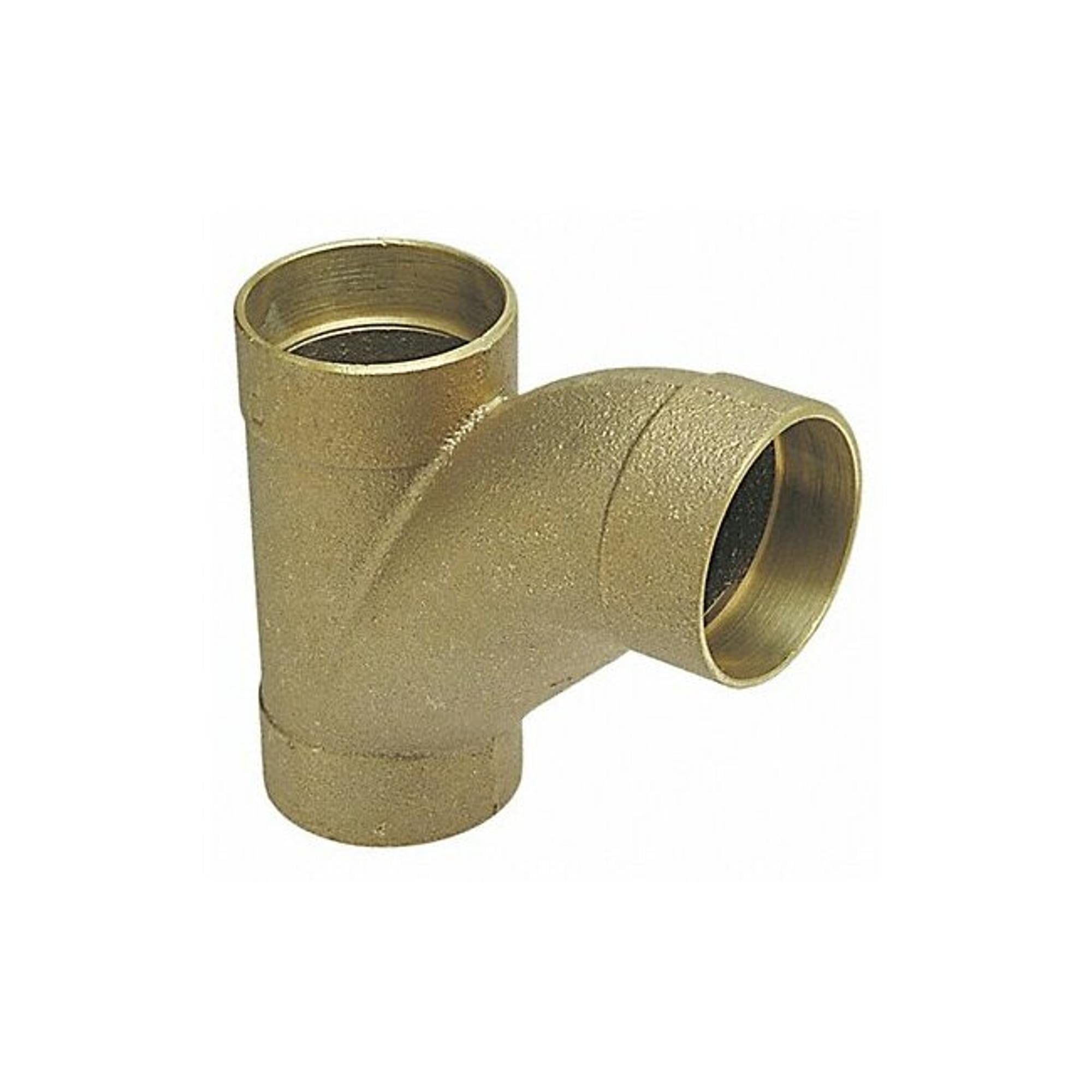 Nibco DWV Long Turn Tee Wye,Cast BRZ,2" 812 2 - Walmart.com