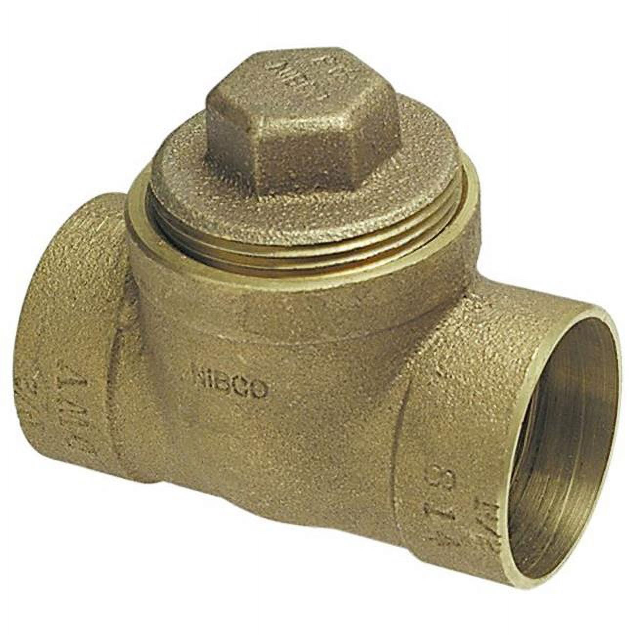 Nibco DWV Test Tee,Cast BRZ,2" Tube 814 2 - Walmart Business Supplies