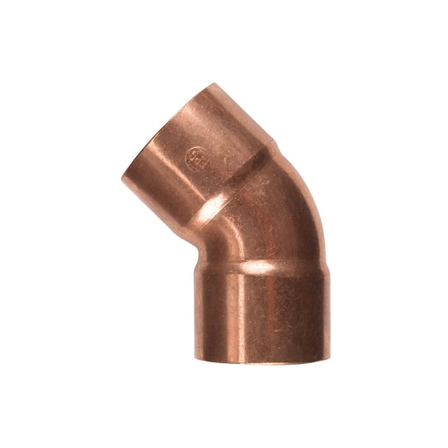 NIBCO 45-Degree Elbow Wrot Copper Fitting - 2 In. CxC - Walmart ...