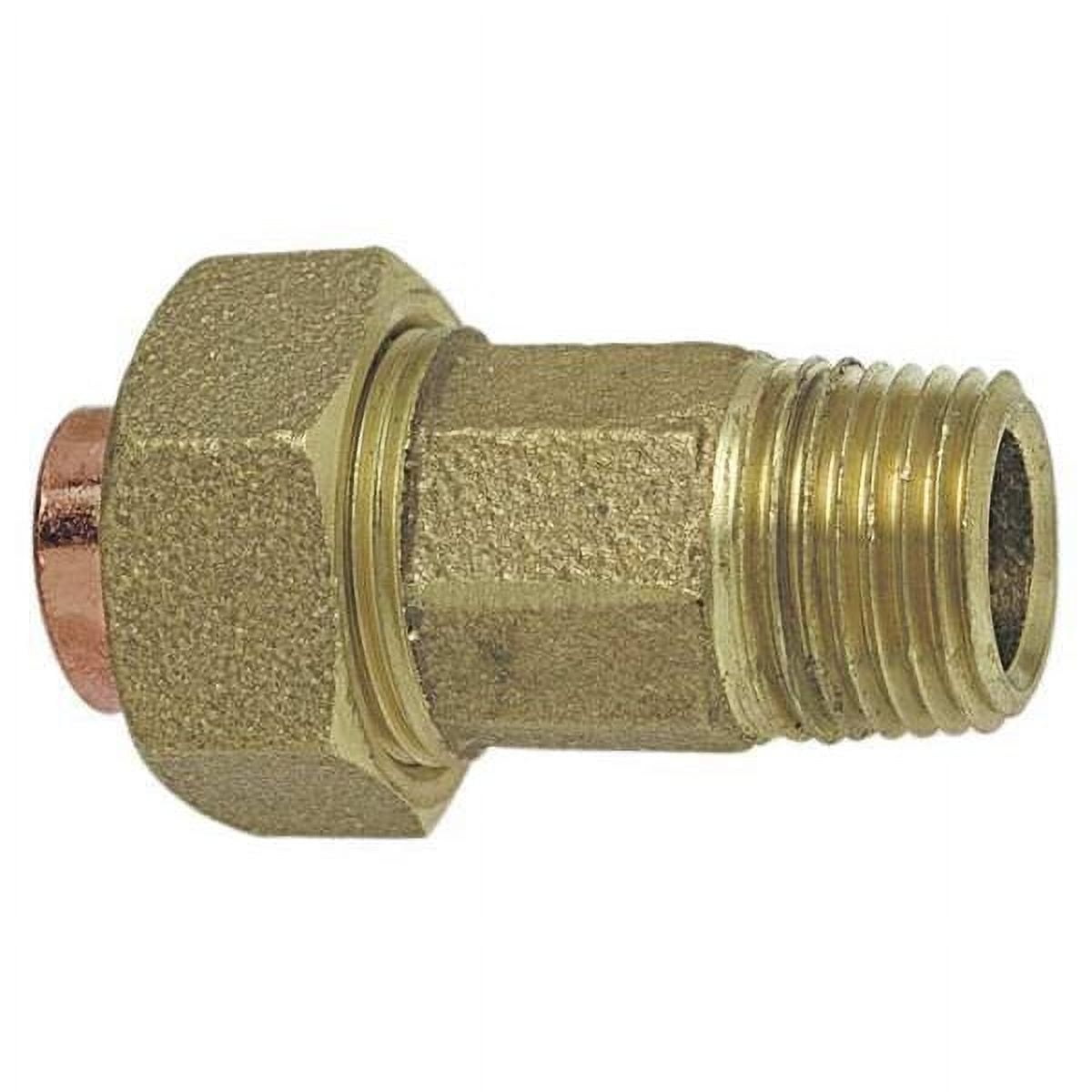 Nibco Fitting Union,Cast Bronze,1-1/4",CxMNPT 7334 11/4 - Walmart.com