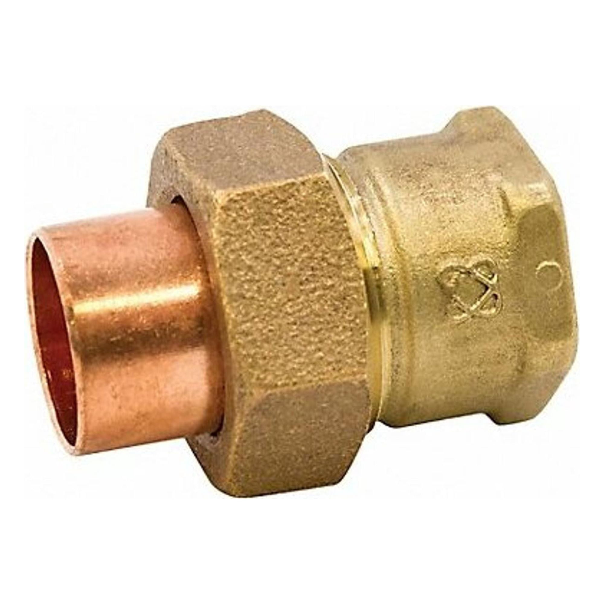 Nibco Fitting Union,Cast Bronze,1" Tube,CxFNPT 7333 1 - Walmart.com