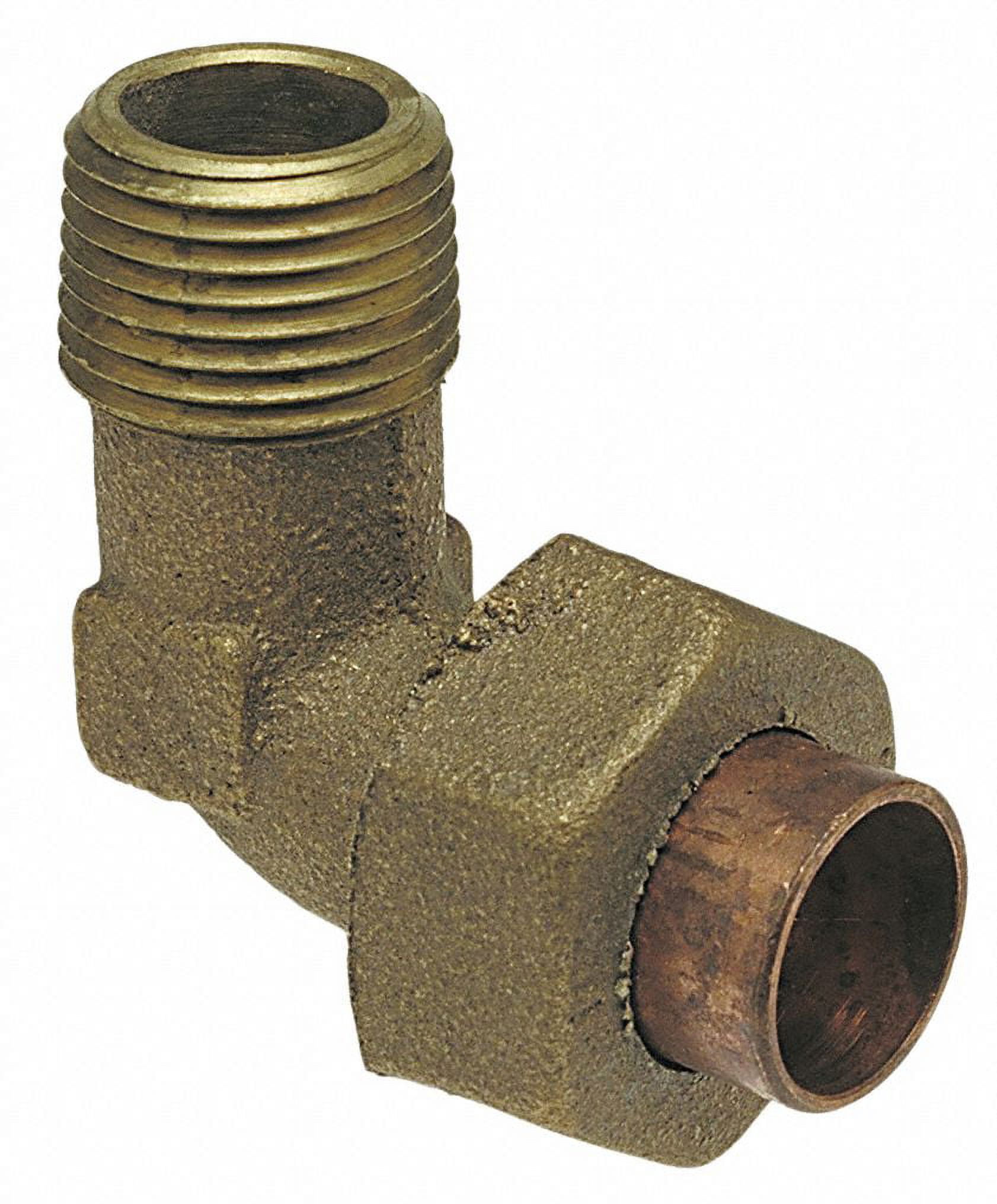 Nibco Union Elbow,90 Deg,Cast BRZ,3/4",CxMNPT 70746 3/4 - Walmart.com