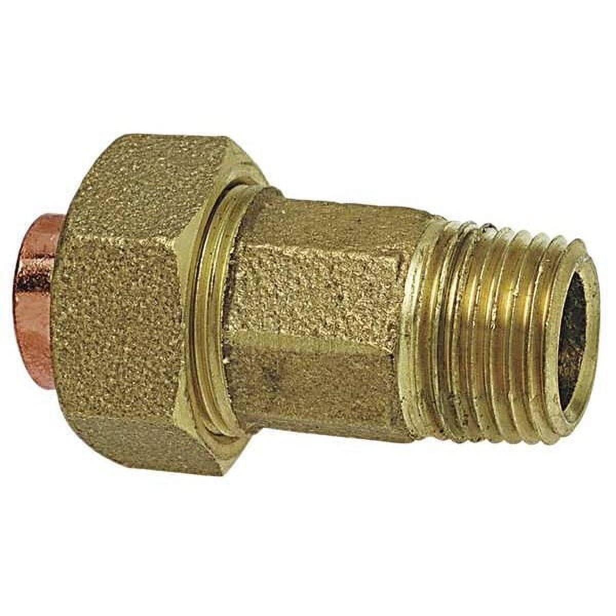 Nibco Union,LL Cast Bronze,3/4" Tube,CxMNPT 7334LF 3/4 - Walmart.com
