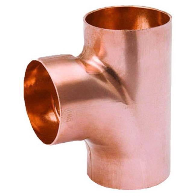 Nibco W00330T Copper Pipe DWV Sanitary Tee, 90 Degrees, 1-1/2 In. CxCxC ...
