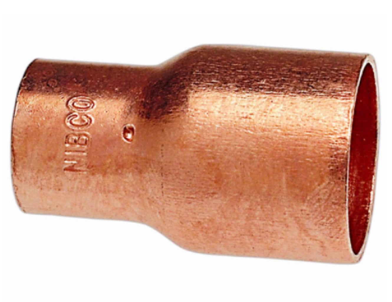 Nibco W00765T Copper Reducing Coupling, 3/4 Inch x 1/2 Inch, Each ...
