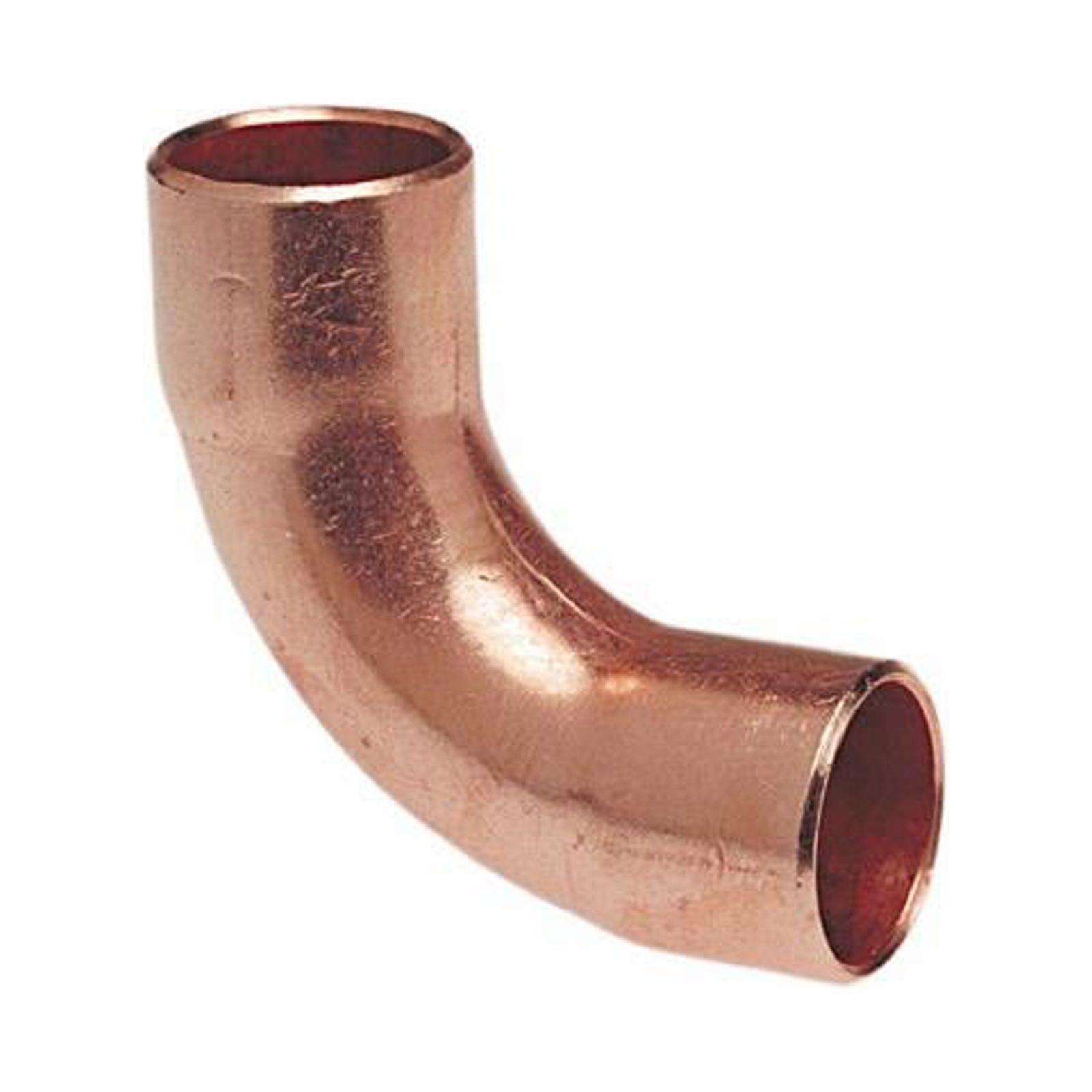 Nibco W01600T Copper Pipe Elbow, 90 Degrees, Long Turn, 1/2 In. CxC ...