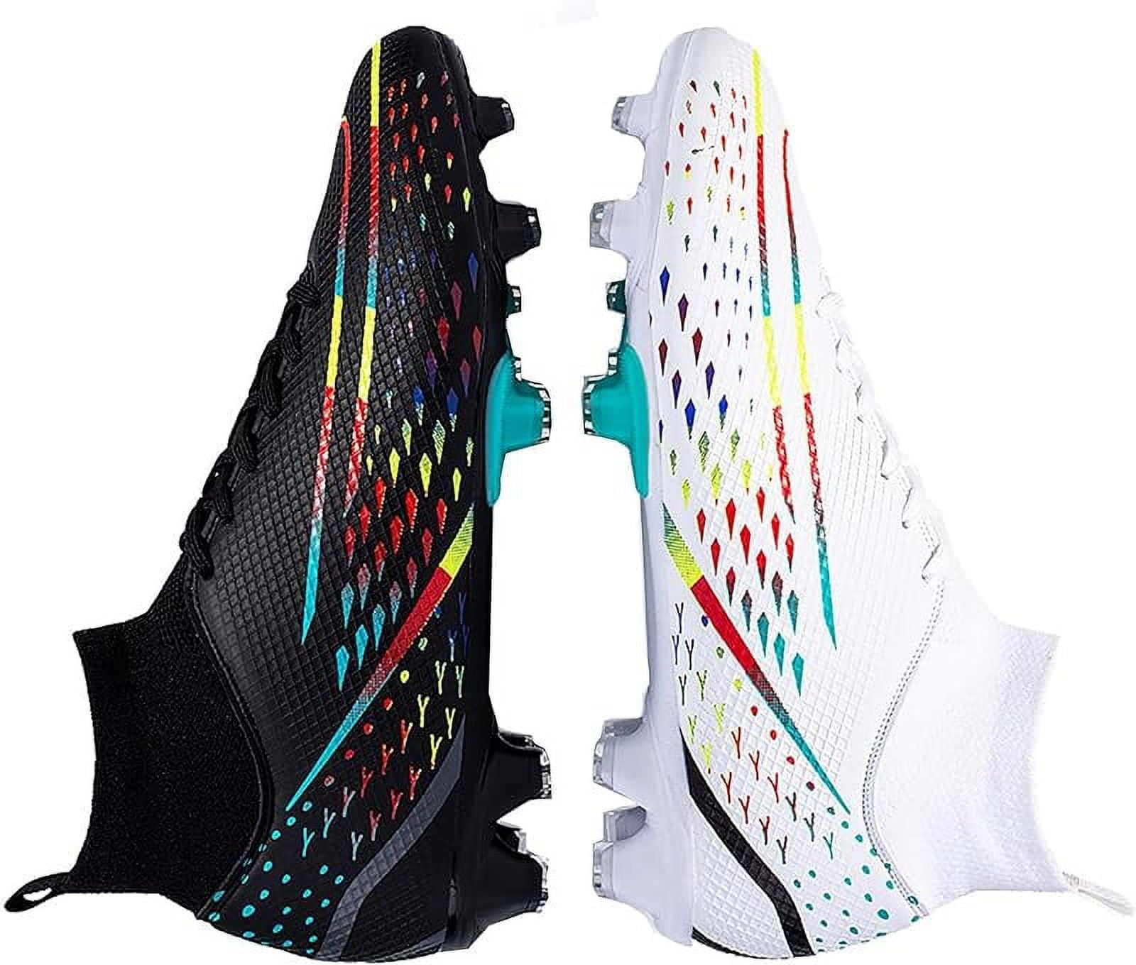 Niber Kids & Mens Athletic Hightop Cleats Soccer Shoes Football Team ...