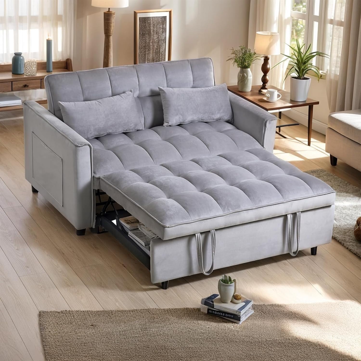 Pull Out Loveseat Sleeper, Convertible Sleeper Sofa Bed, Pull Out Bed ...
