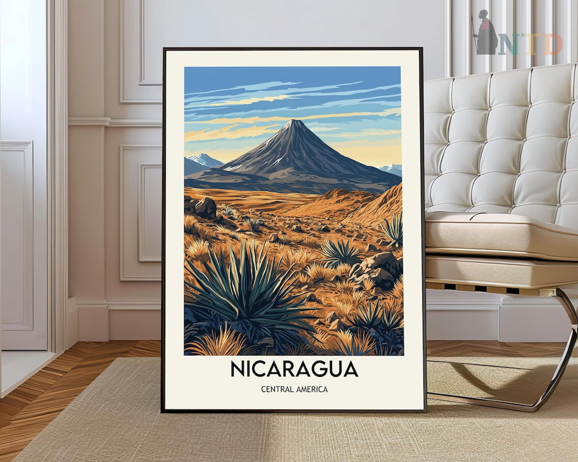 Nicaragua Poster, Nicaragua Print, Nicaragua Photo, Nicaragua Poster ...