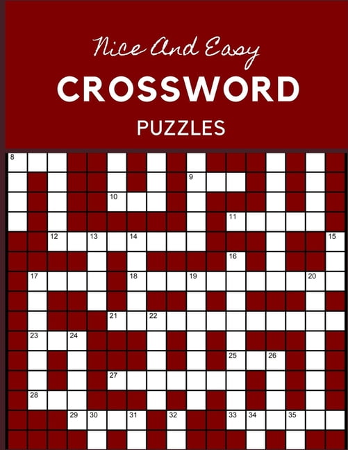 Easy Crossword Puzzles For Adults