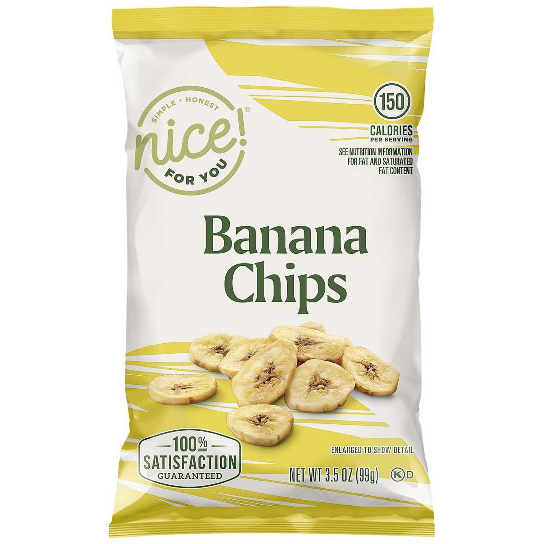 Nice! Banana Chips 3.5 oz - Walmart.com
