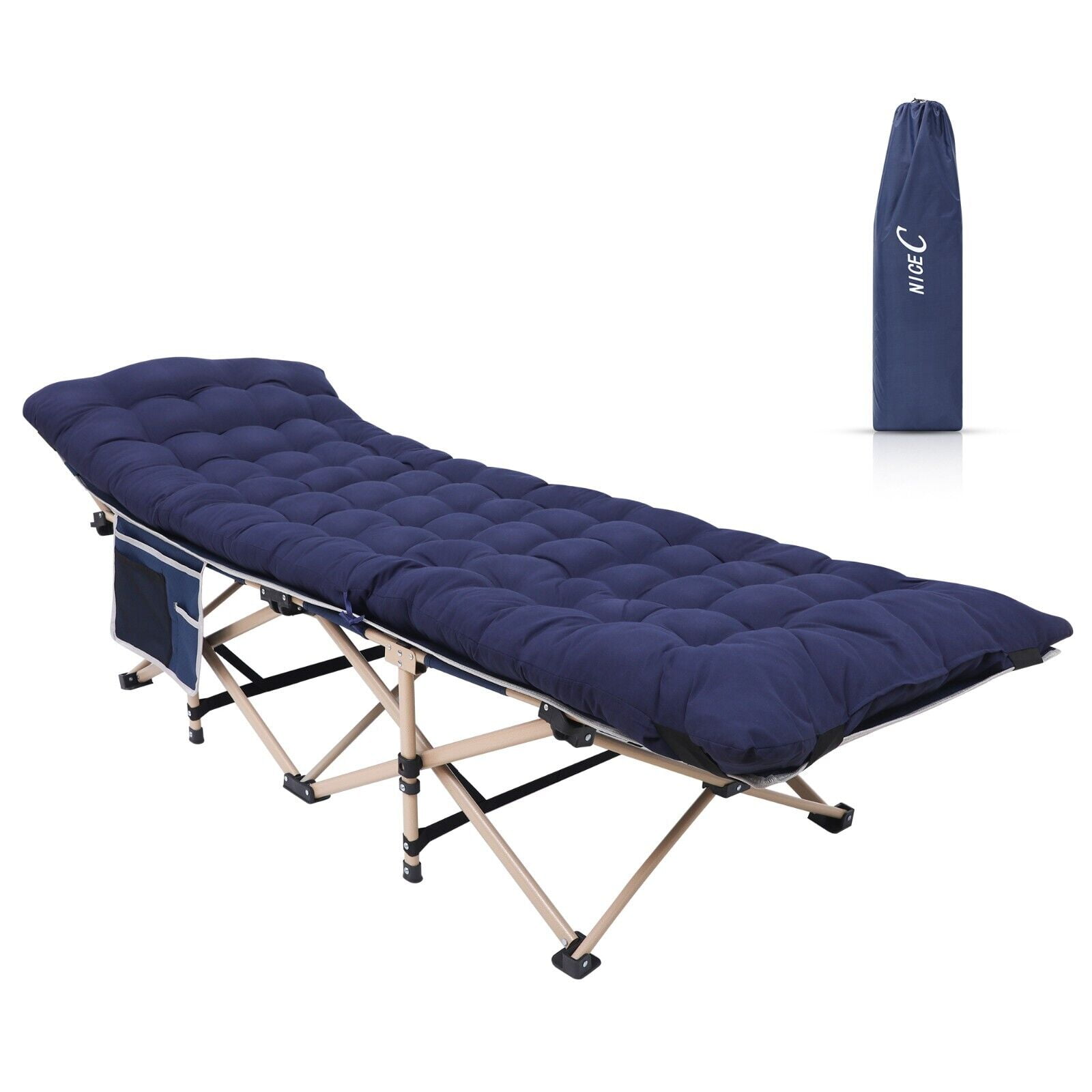 Camping Cots with Removable Mattress, Lounge Chair, Cot for adults ...