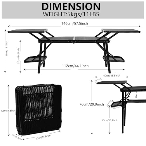 Nice C Camping Table, Folding Table, Grill Table, Folding Camping Table ...