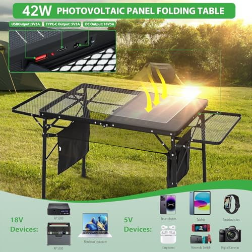 Nice C Camping Table, Grill Table, Tailgate Tables, Solar Panel Tables ...