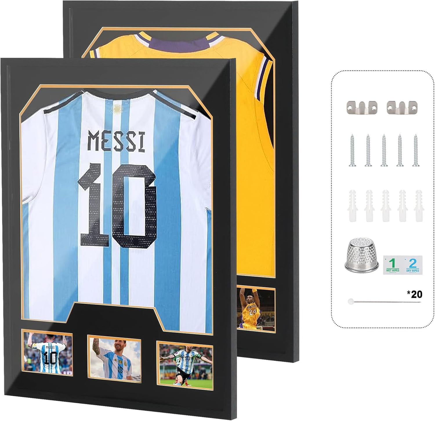 Nice C Jersey Frame Display Cases, Jersey Frame with Picture Slots ...