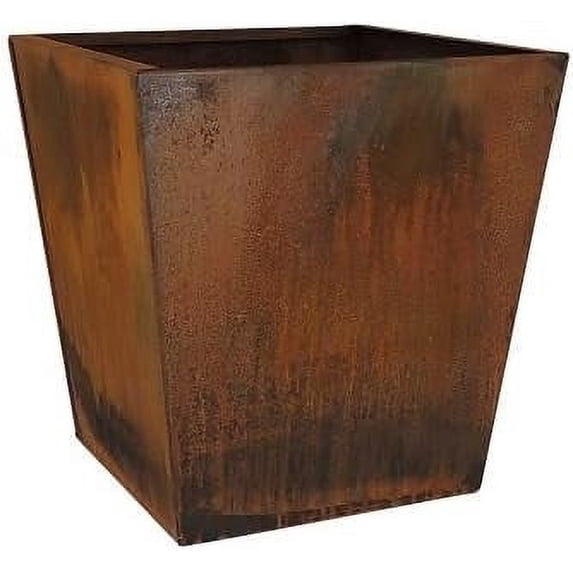 Nice Corten Tapered Square Planter – 16 inch - Walmart.com
