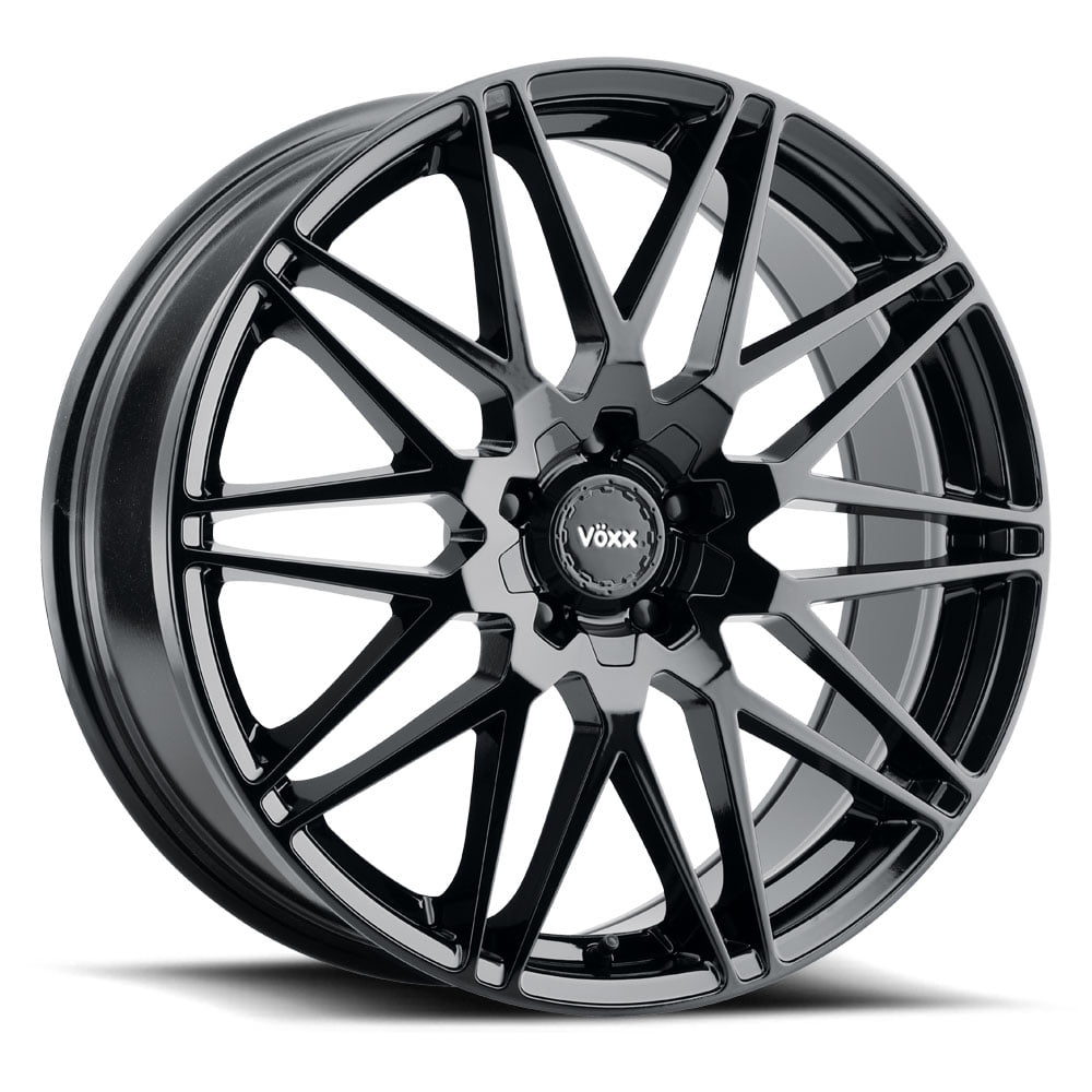Nice Custom Wheel 18x8 inch 5-108 Bolt-Pattern 40 Offset Gloss Black ...