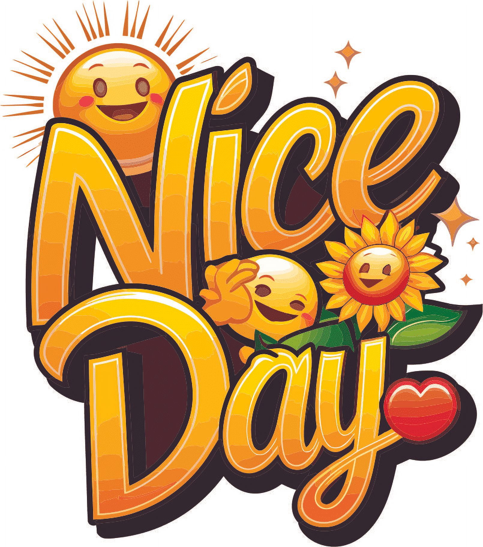 Nice Day Happy Sunshine Sun Flower Scenery Good Vibes Positive Life ...