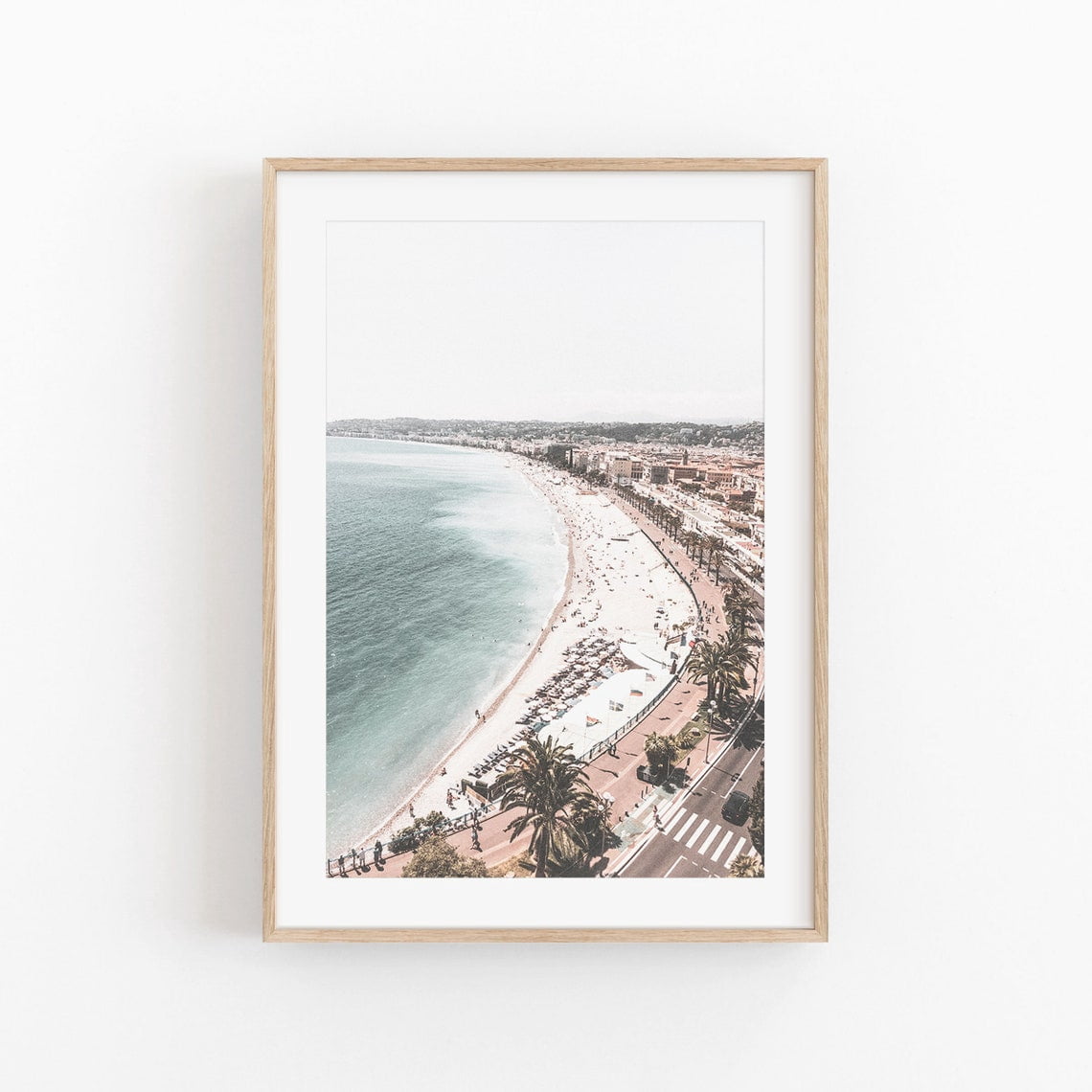 Nice France City Print, Landscape Wall Art, Photography Print ...