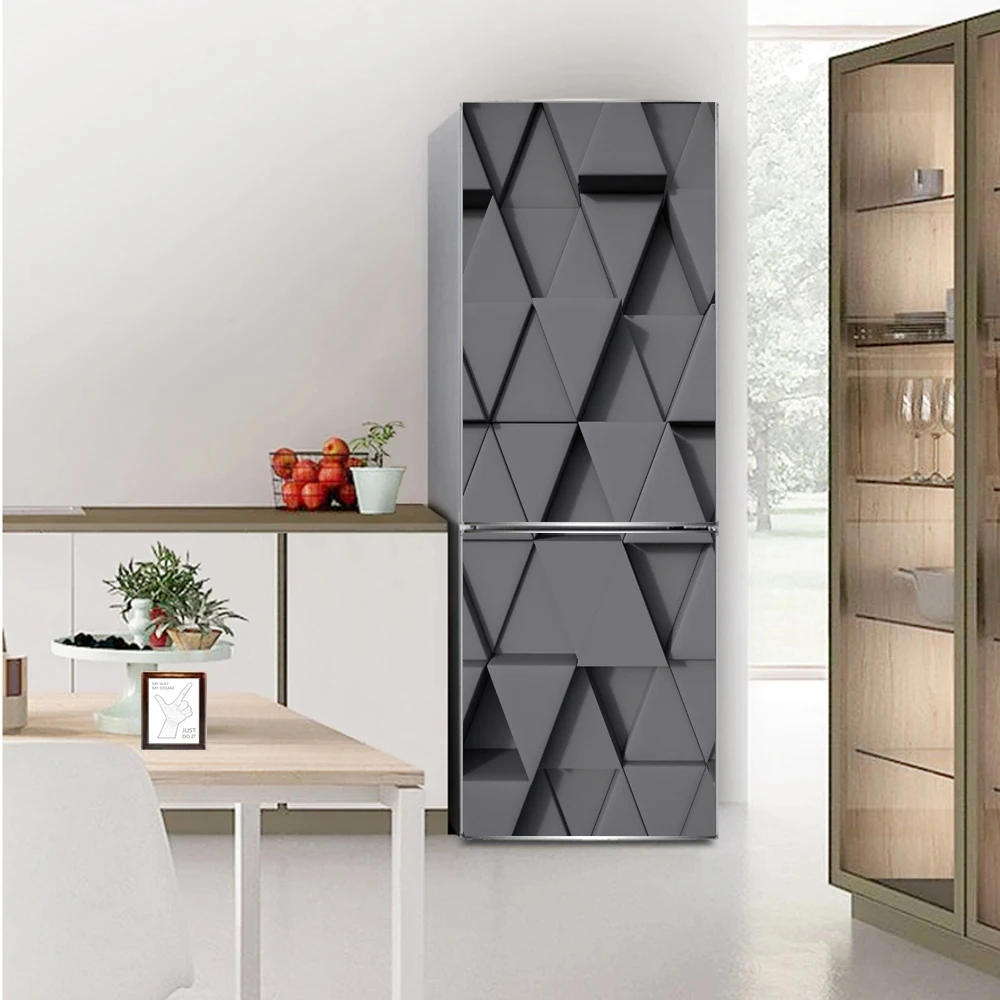 Nice Kitchen Decorative Fridge Covering Full Sticker Fairy Pink Rose ...