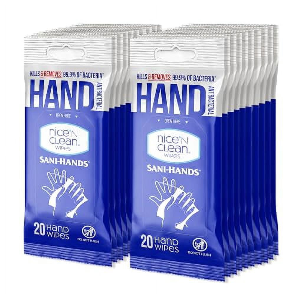 Nice 'N Clean Hand Sanitizing Wipes in Bath & Body - Walmart.com