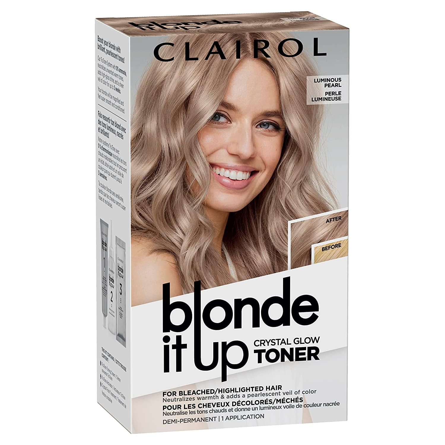 Nice N Easy Pr Clairol Biu Toner Luminous Pearl - Walmart.com