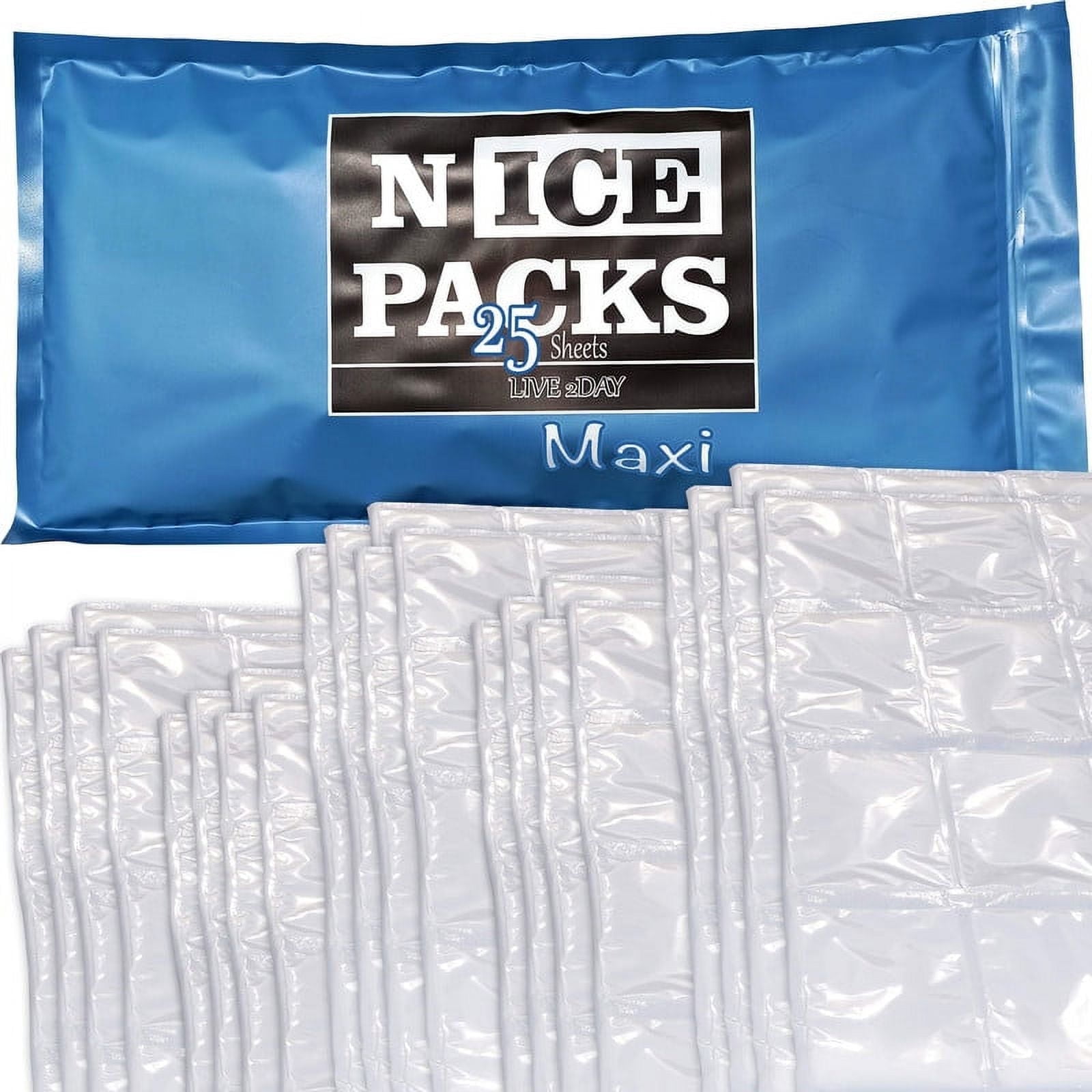 Nice Packs Dry Ice for Coolers – Lunch Box Ice Packs – Dry Ice for ...