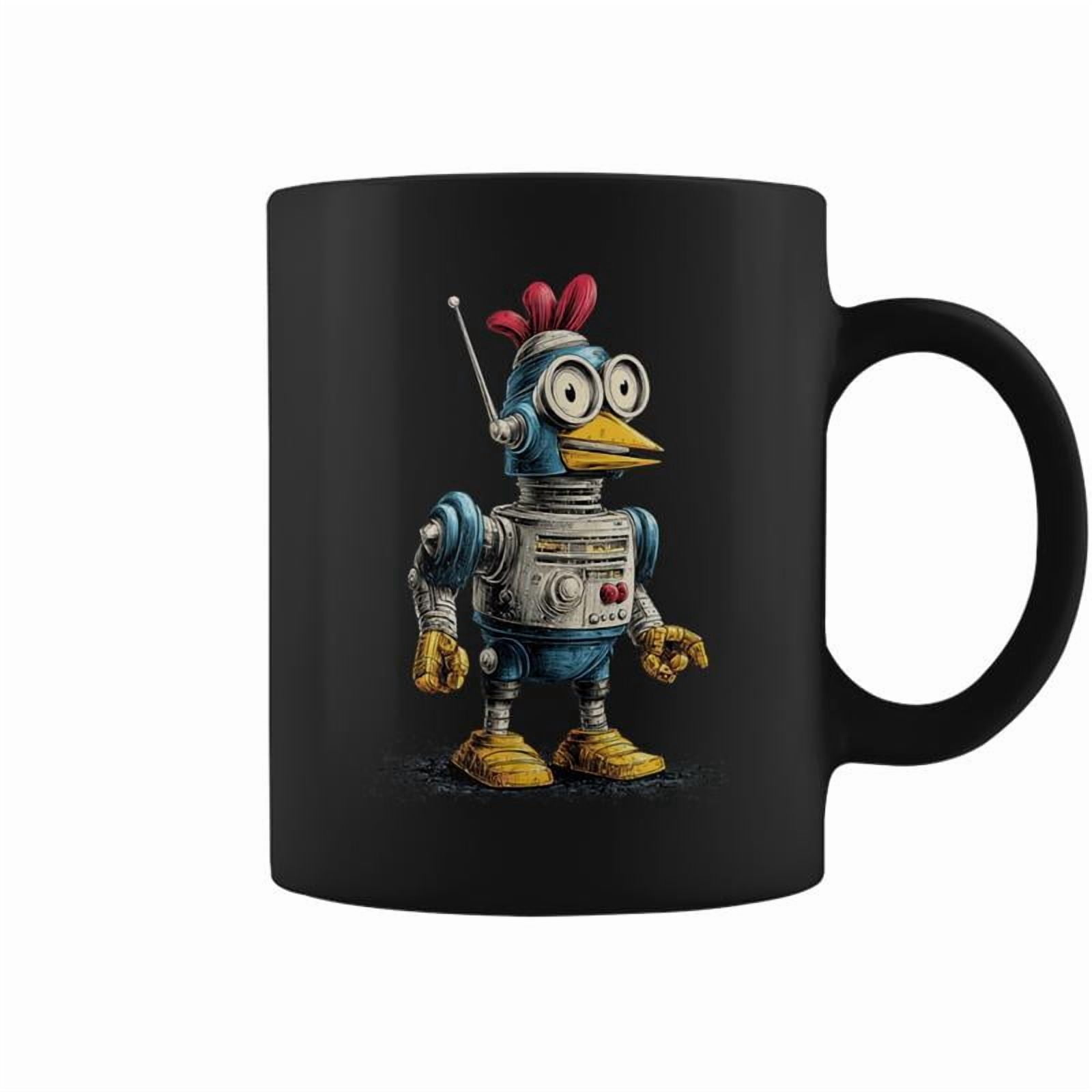 Nice Robot Farm Chicken Costume For Animals And Robots Fans Coffee Mugs ...