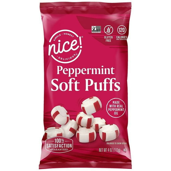 Soft Peppermint Puffs