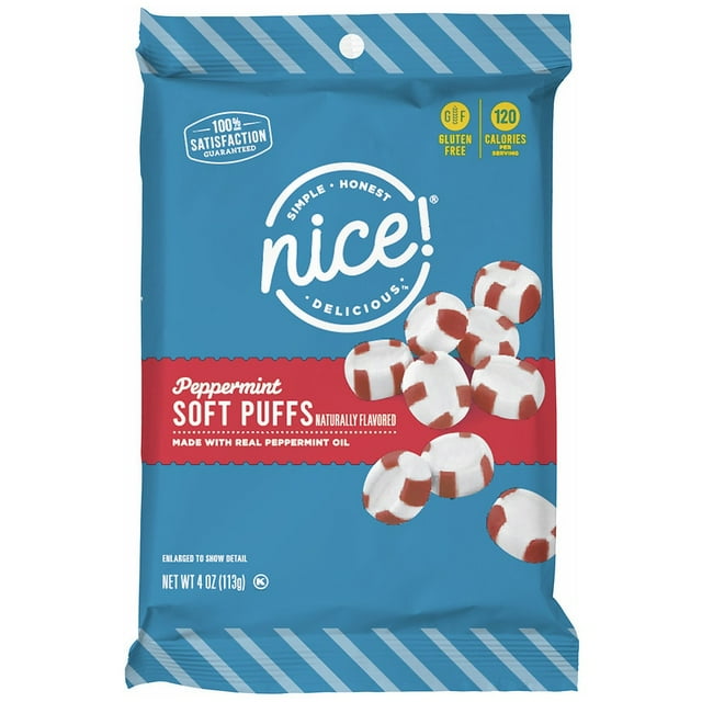 Nice! Soft Peppermint Puffs 4.0oz - Walmart.com