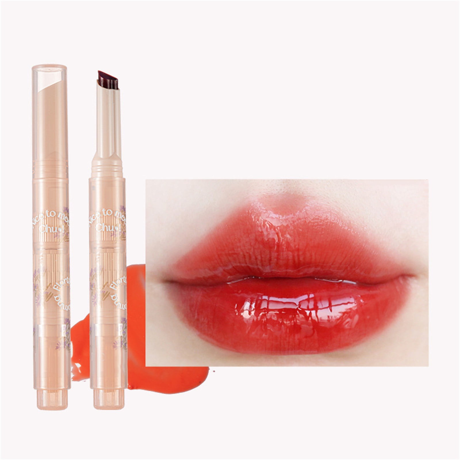 Nice To Meet Chu Jelly Lipstick Heart Shape First Love Lipstick ...