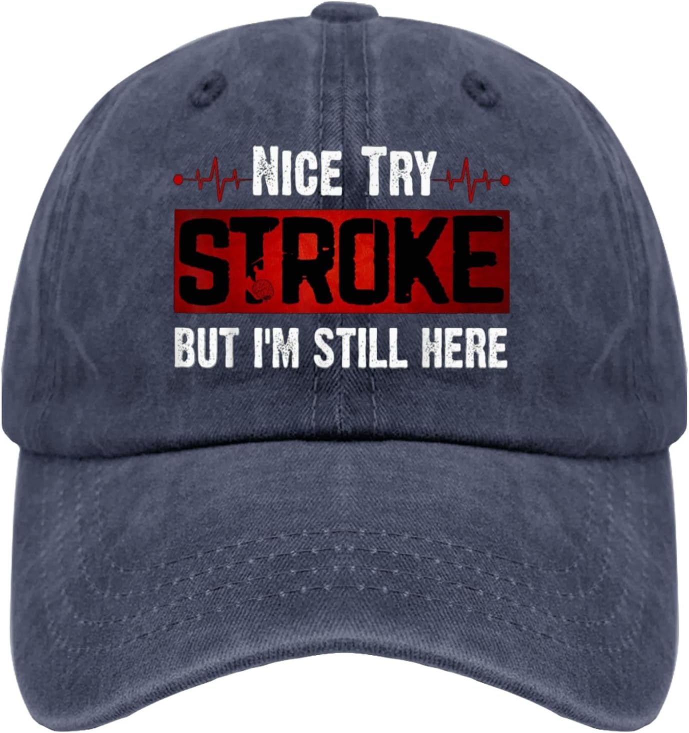 Nice Trys I'm Stills Here Stroke Hat for Women Humor Golf Hat for Men ...