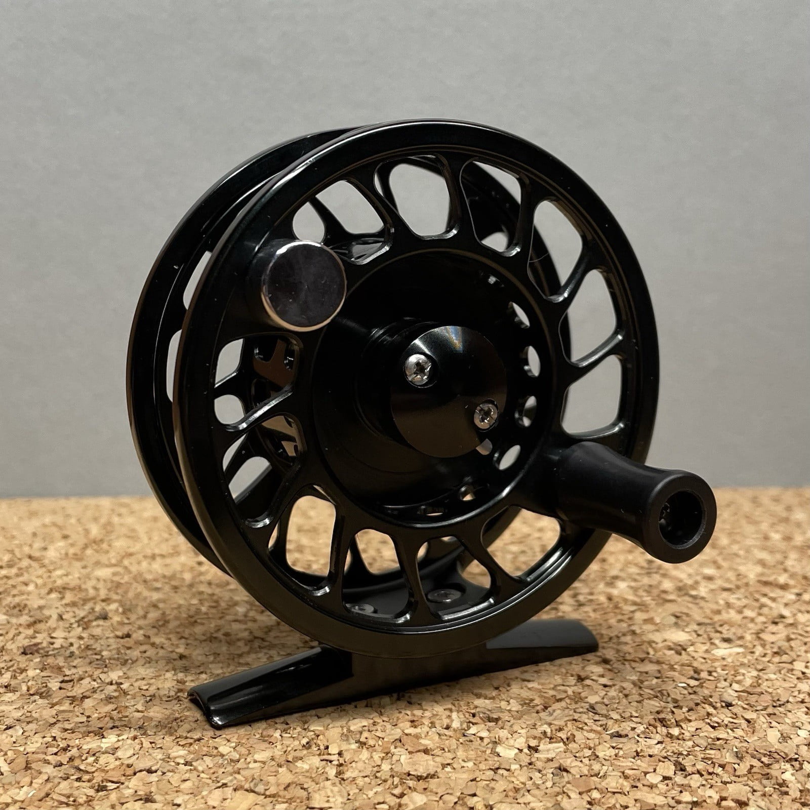 Nice and Simple Friction Drag Fly Reel - Black - Line Weight 3-5 ...